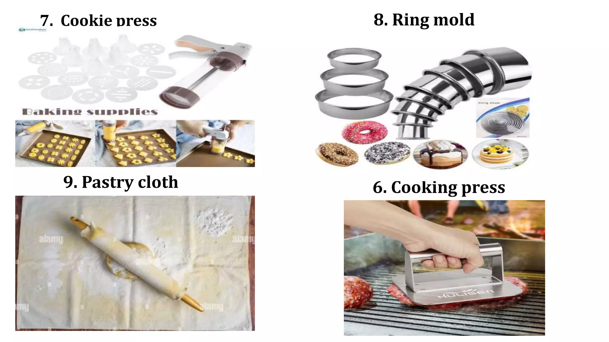 Baking Tools and Equipment | PPTX