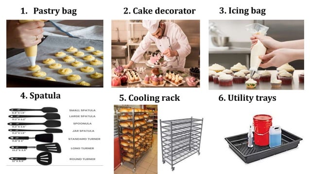 Baking Tools and Equipment | PPTX | Home Appliances | Home & Garden