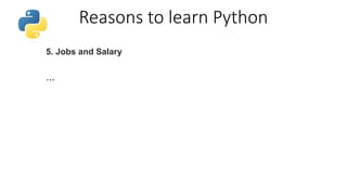Python basics | PPTX