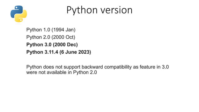 Python basics | PPTX