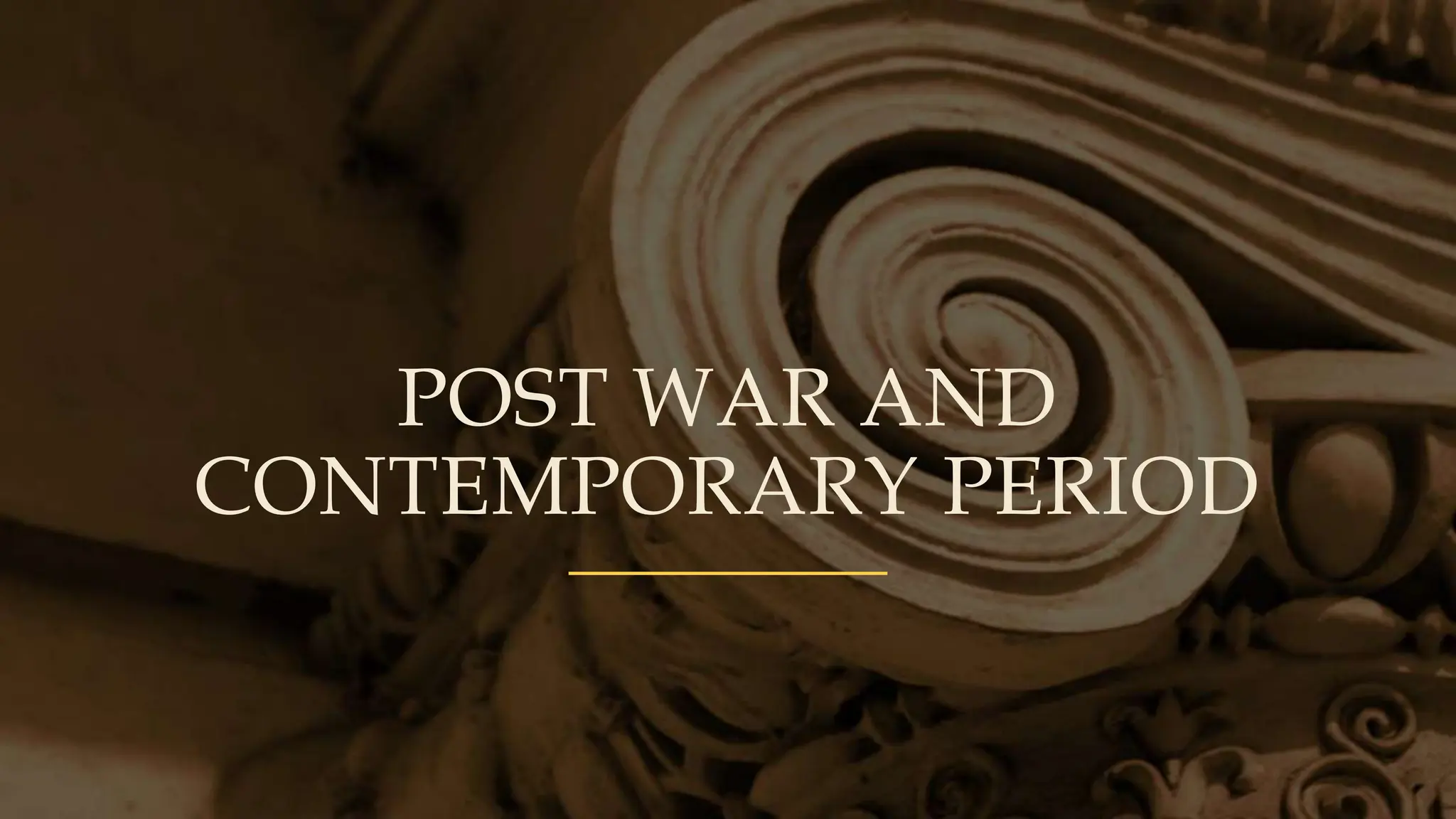 L1.5 21st Century Lit - Post War and Contemporary Period - student's ...