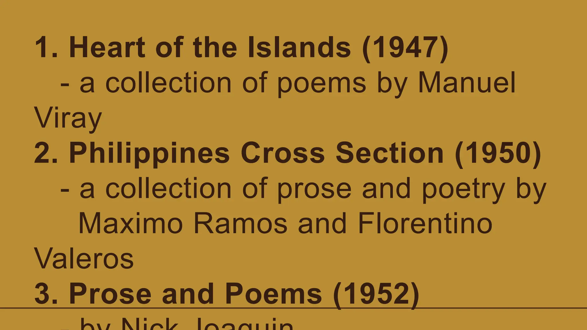 L1.5 21st Century Lit - Post War and Contemporary Period - student's ...