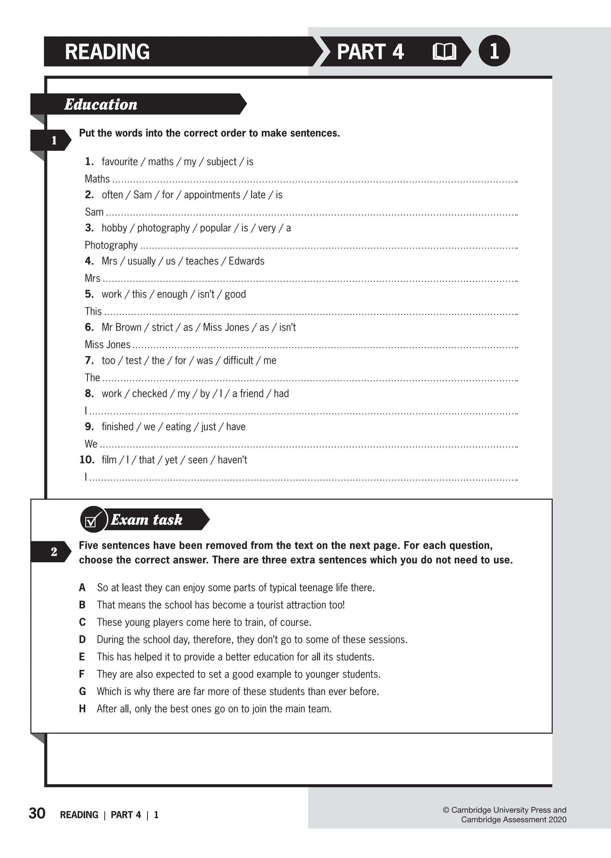 B2 Exam Booster Cambridge English preliminary | PDF