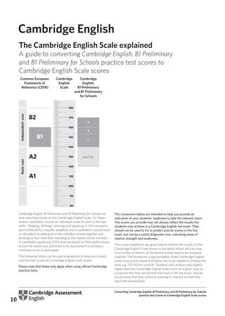 B2 Exam Booster Cambridge English preliminary | PDF