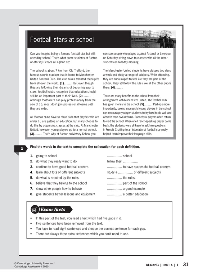 B2 Exam Booster Cambridge English preliminary | PDF