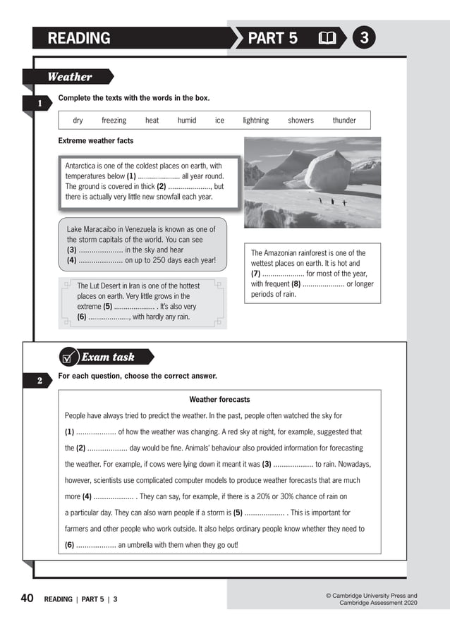 B2 Exam Booster Cambridge English preliminary | PDF