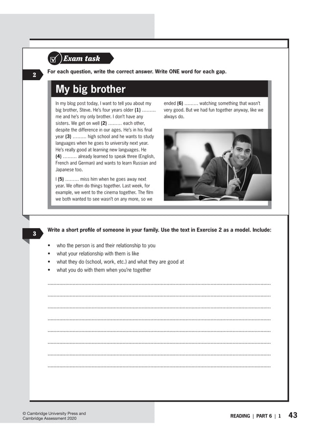 B2 Exam Booster Cambridge English preliminary | PDF