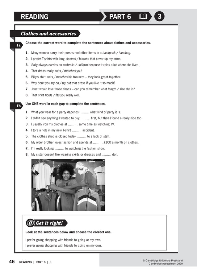 B2 Exam Booster Cambridge English preliminary | PDF