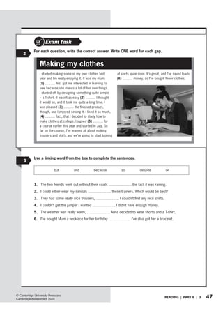 B2 Exam Booster Cambridge English preliminary | PDF