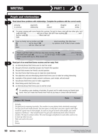 B2 Exam Booster Cambridge English preliminary | PDF