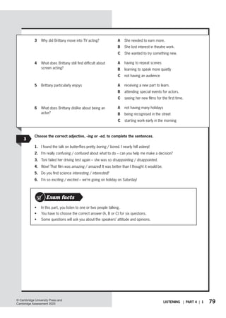B2 Exam Booster Cambridge English preliminary | PDF