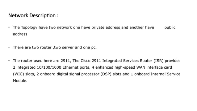 Lab Assignment Network Where Various Routing Configurtion Is Being Disscussed Ppt