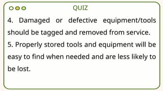 PowerPoint presentation in Maintain hand tools | PPTX