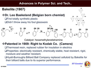 Basics of Polymer Science & Its Chronological Development | PDF