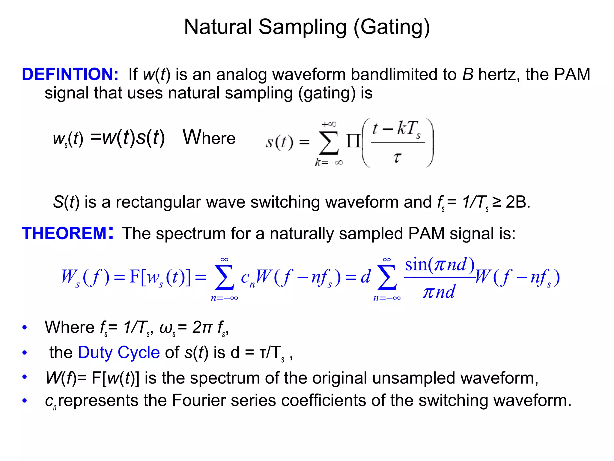 L 1 5 sampling quantizing encoding pcm | PPT | Digital Audio | Computer Software and Applications