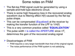 L 1 5 sampling quantizing encoding pcm | PPT
