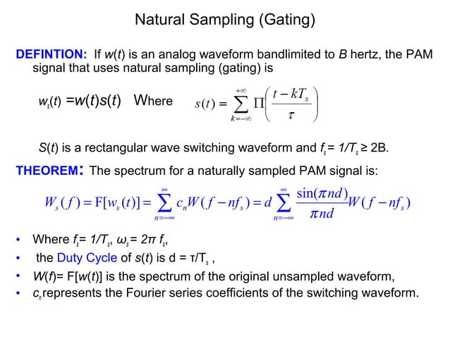L 1 5 sampling quantizing encoding pcm | PPT | Digital Audio | Computer ...