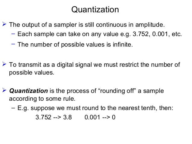 L 1 5 Sampling Quantizing Encoding Pcm