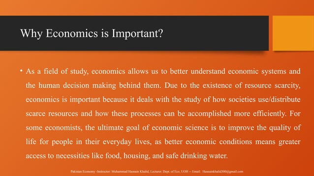 Basic Economics: Understanding the Fundamentals | PPTX