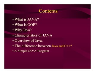Introduction to Java Programming | PPT