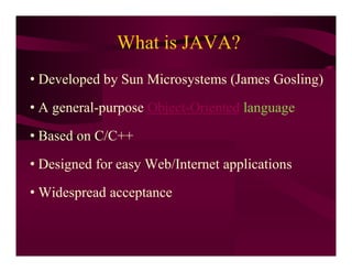 Introduction to Java Programming | PPT