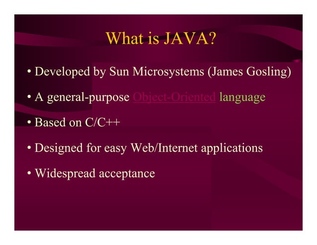 Introduction to Java Programming