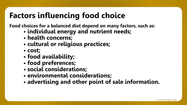 L1 - Factors affecting food choices.pptx