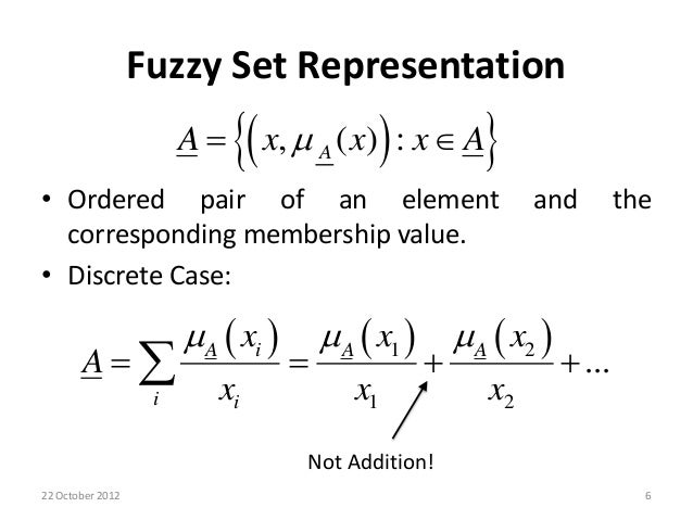 L1 fuzzy sets & basic operations