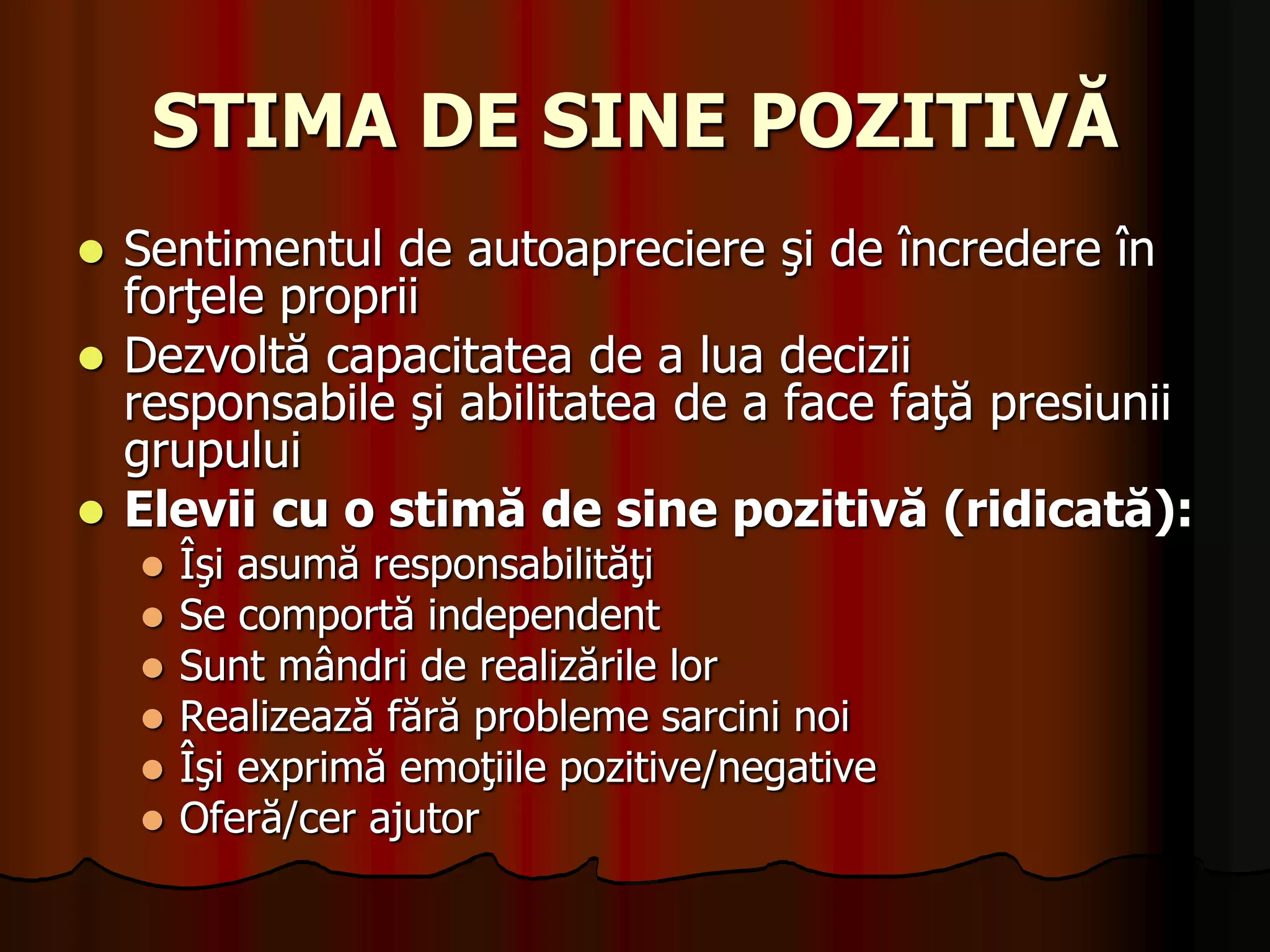 Imaginea de sine | PPT