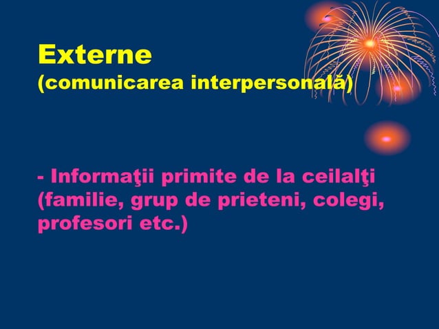 Imaginea de sine | PPT