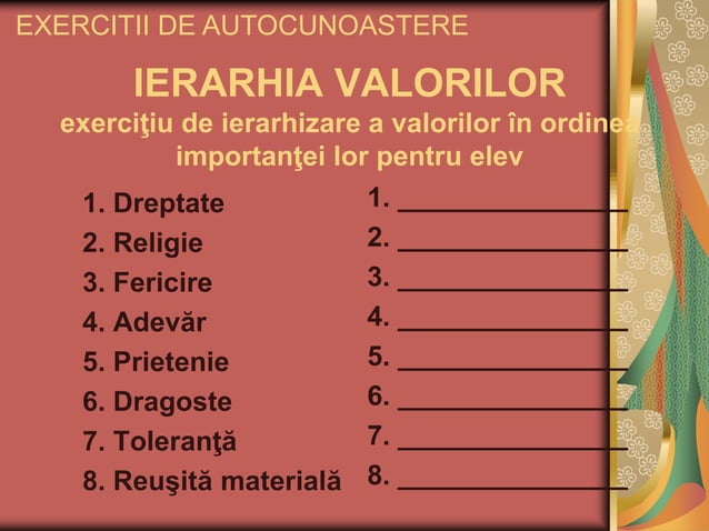 Imaginea de sine | PPT