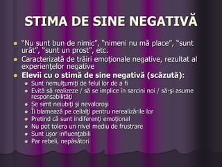Imaginea de sine | PPT