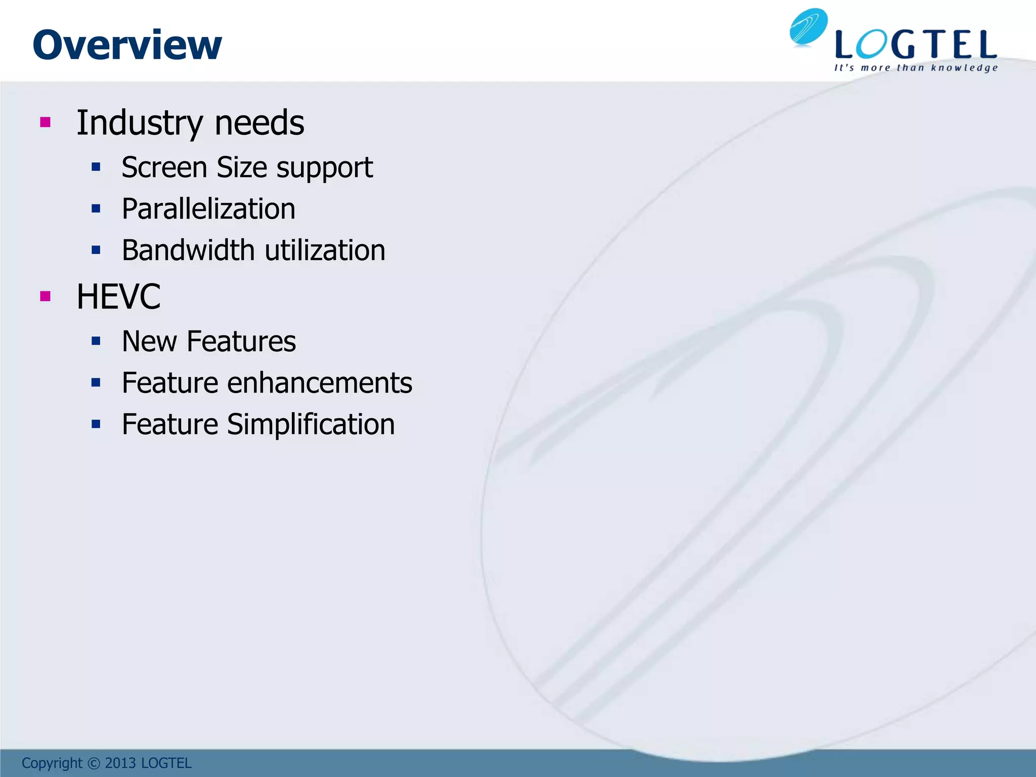Introduction to HEVC | PPT