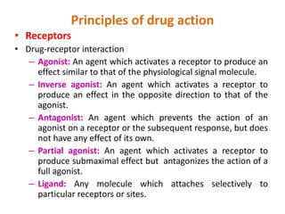 Introduction to pharmacology (For Allied health students) | PPTX