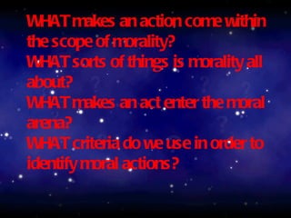 L1. intro to ethics | PPT