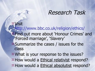 L1. intro to ethics | PPT