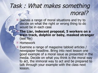 L1. intro to ethics | PPT