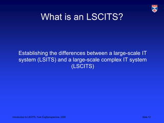 L1 Intro To Lscits | PPTX
