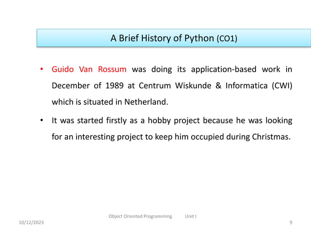 L1-L2.Introduction to Programming and Python Basics.pptx | Programming Languages | Computing