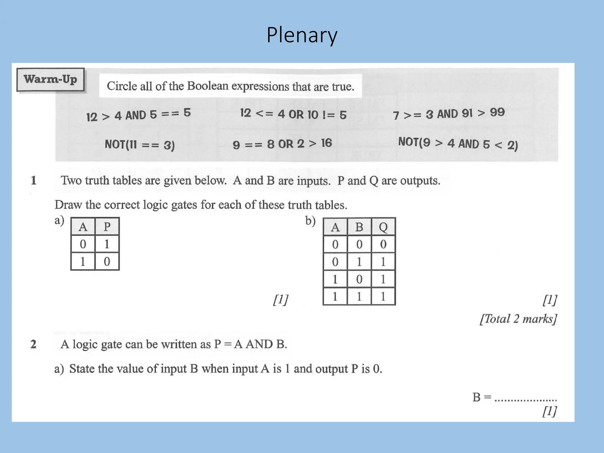L1 - Logic Gate & Truth Tables - student.pdf