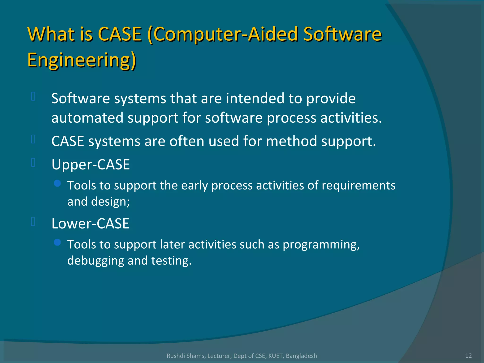 L1 overview of software engineering | PPT