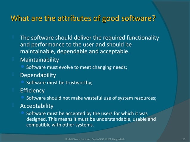 L1 overview of software engineering | PPT