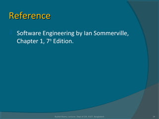 L1 overview of software engineering | PPT