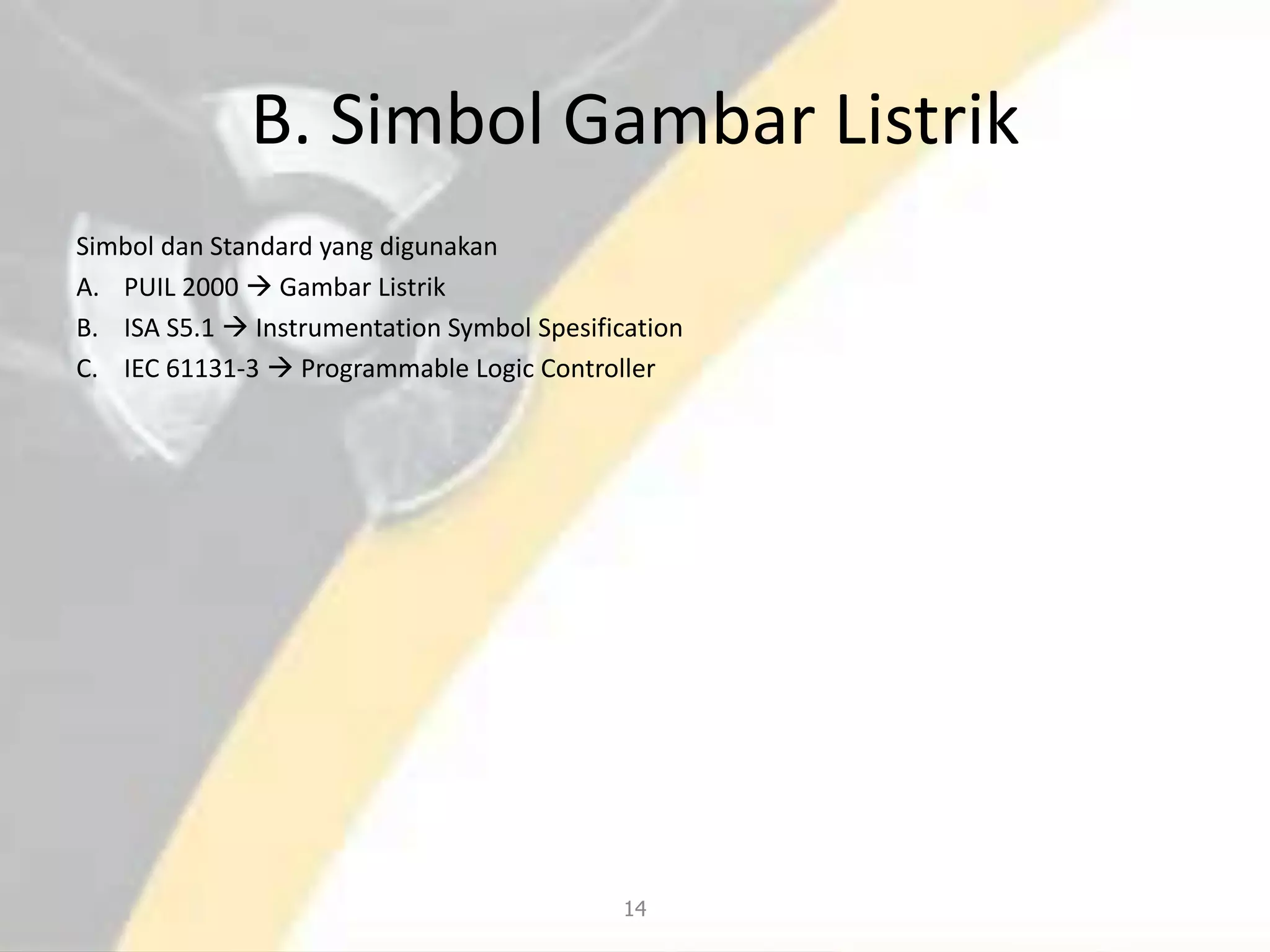 L1 pengantar gambar listrik | PPTX