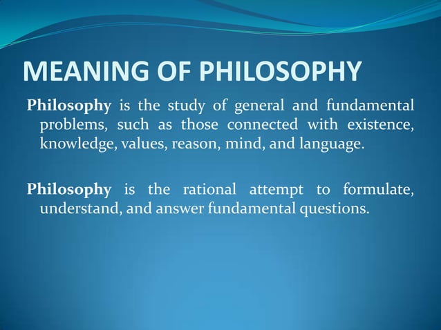Lecture 1 Introduction to Philosophy | PPTX | Science