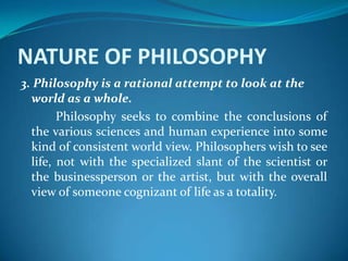 Lecture 1 Introduction to Philosophy | PPTX