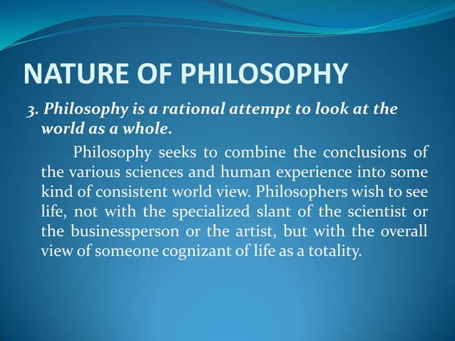 Lecture 1 Introduction to Philosophy | PPTX | Science