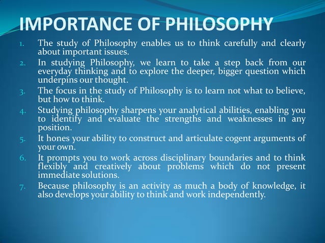 Lecture 1 Introduction to Philosophy | PPTX | Science