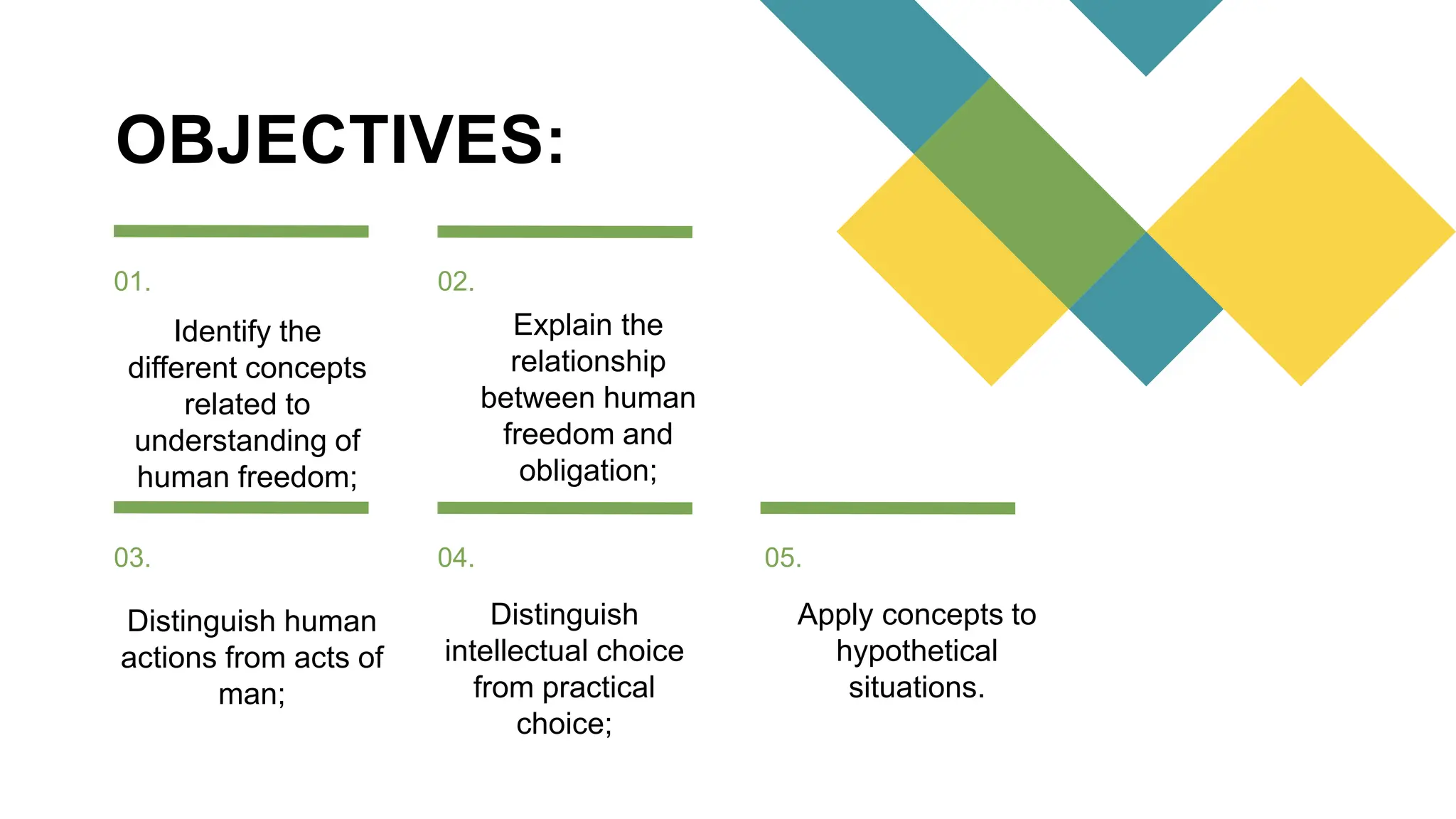 L1:FREEDOM AND RESPONSIBILITY | PPTX