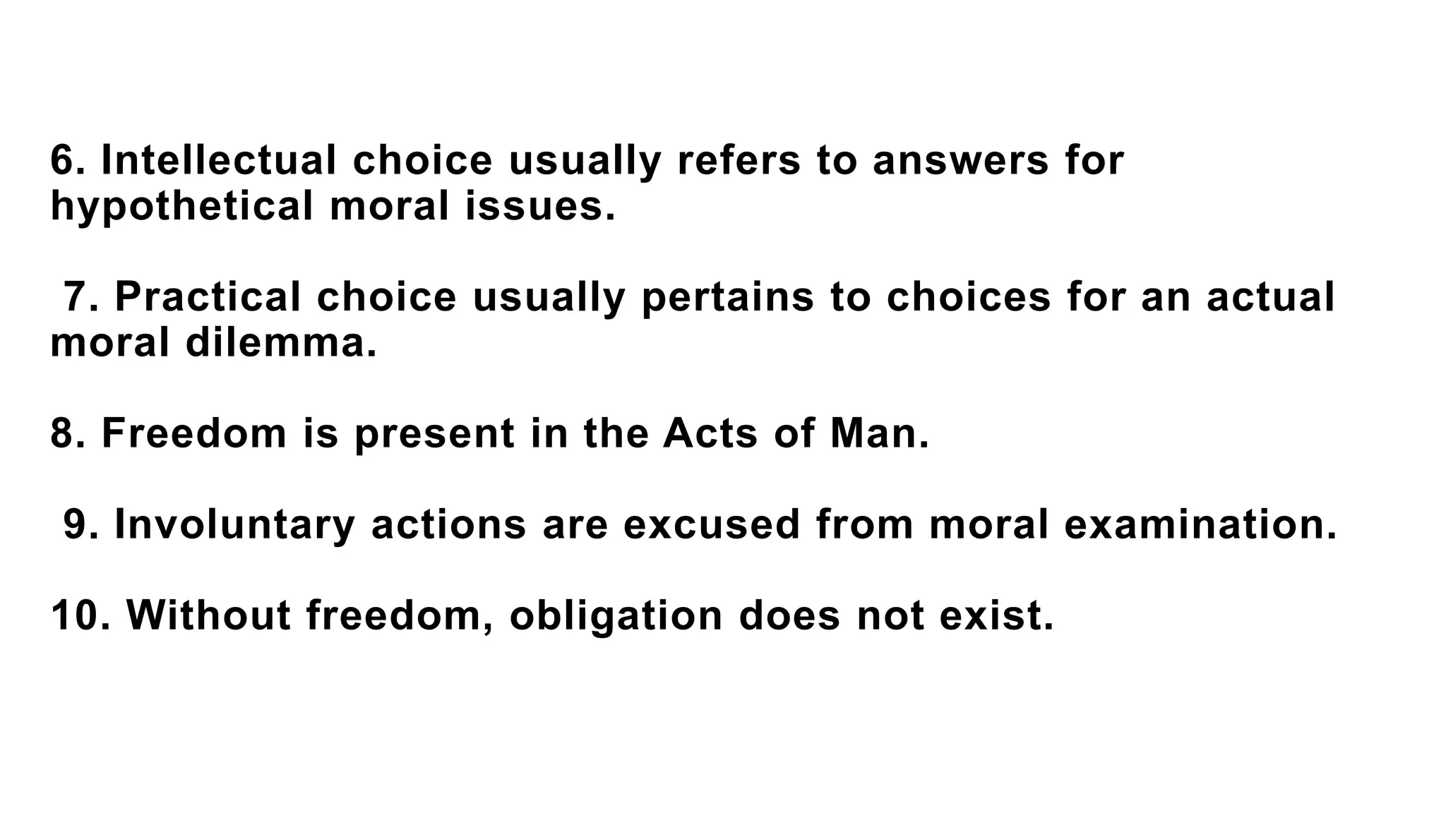 L1:FREEDOM AND RESPONSIBILITY | PPTX